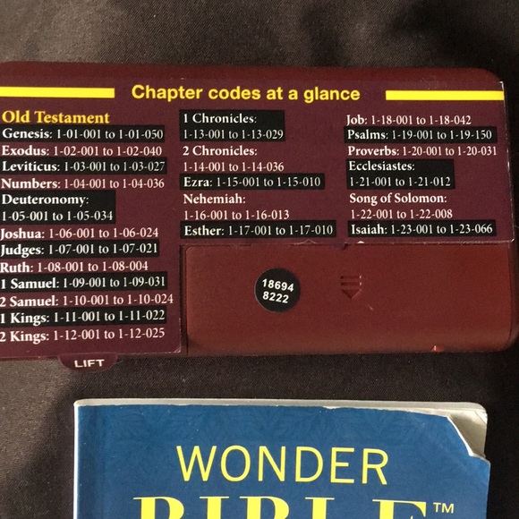 Other | Wonder Bible Audio Player Guide | Poshmark